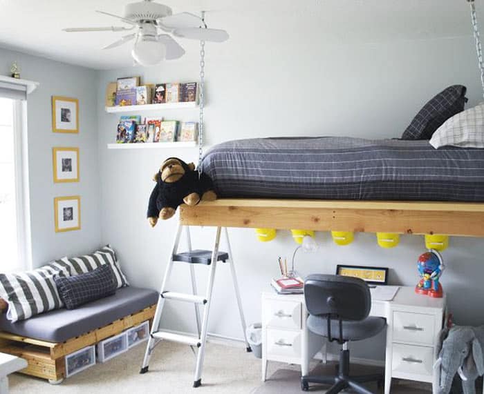 10+ Modelos de Camas Suspensas Inspiradoras